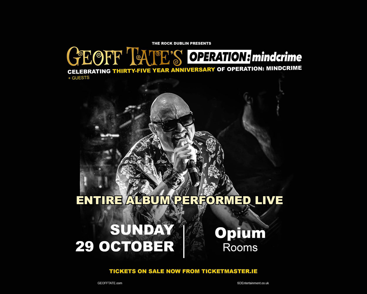 Geoff Tate | Opium Dublin